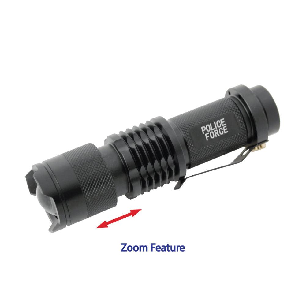 Police Force Tactical Q5 LED Flashlight | Top Protection Products ...