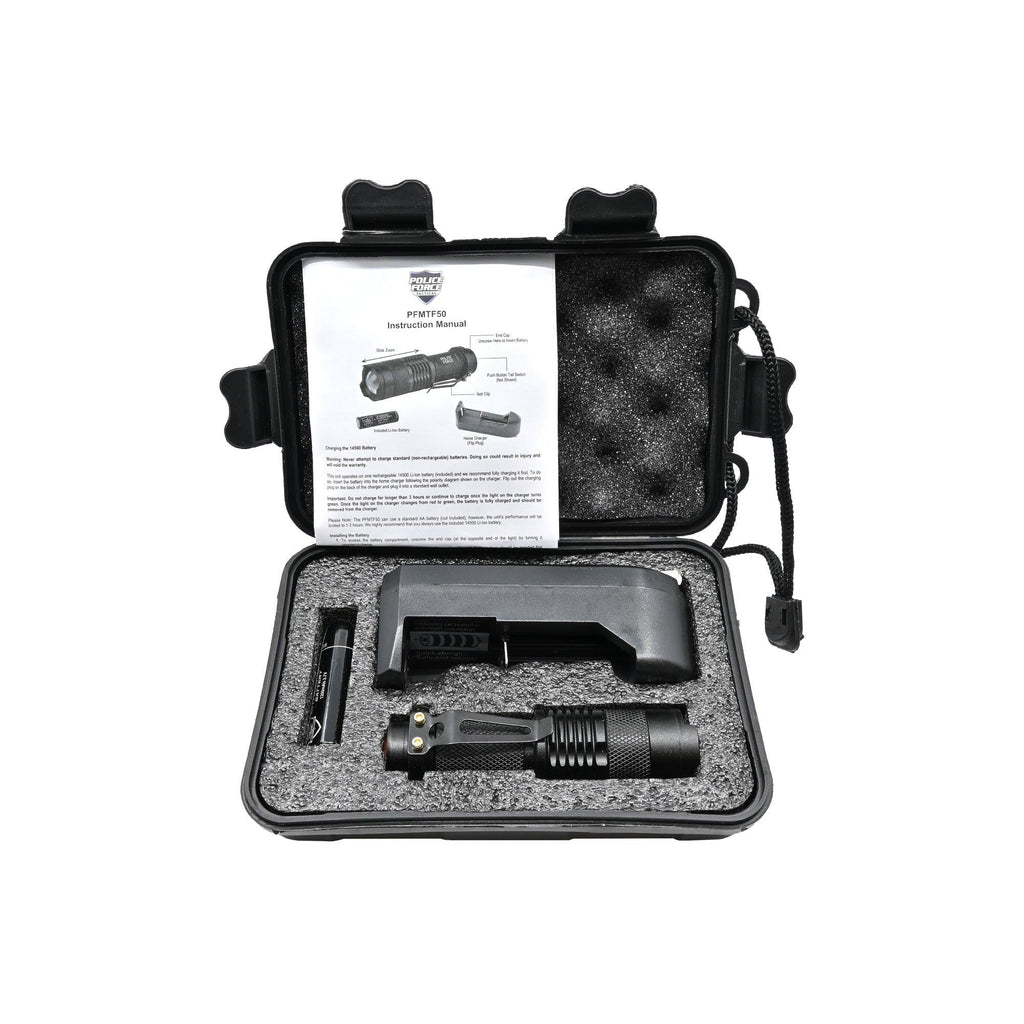 Police Force Tactical Q5 LED Flashlight | Top Protection Products ...